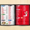 Hotel And Restaurants Menu Card Template – Free Hindi Design